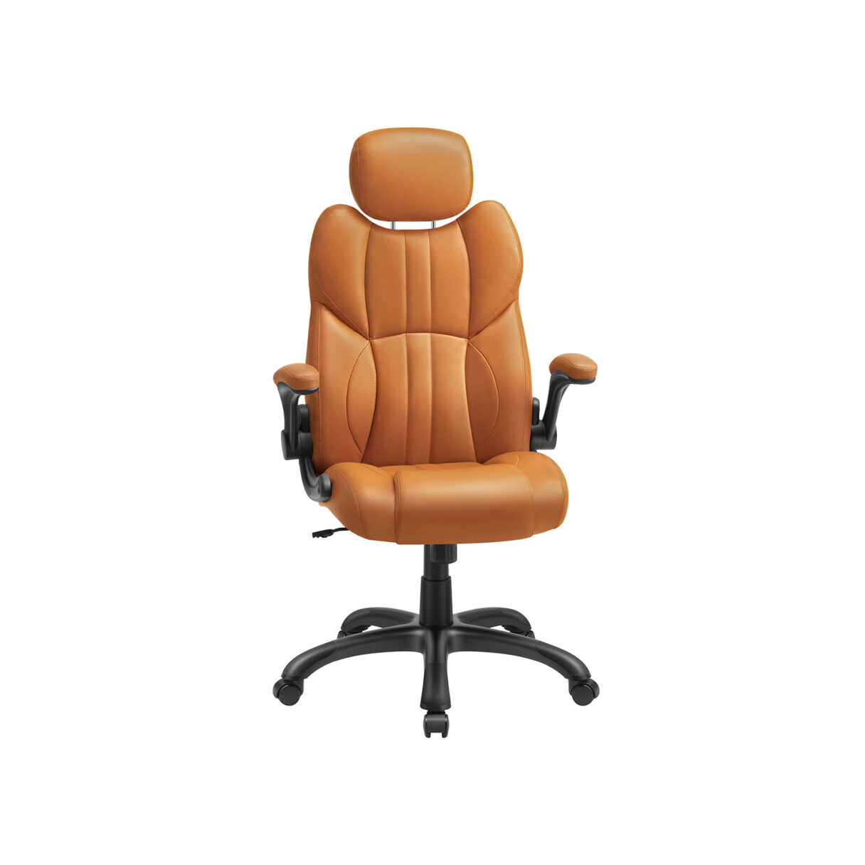 Ergonominė biuro kėdė su reguliuojamu galvos atlošu ir porankiais ...